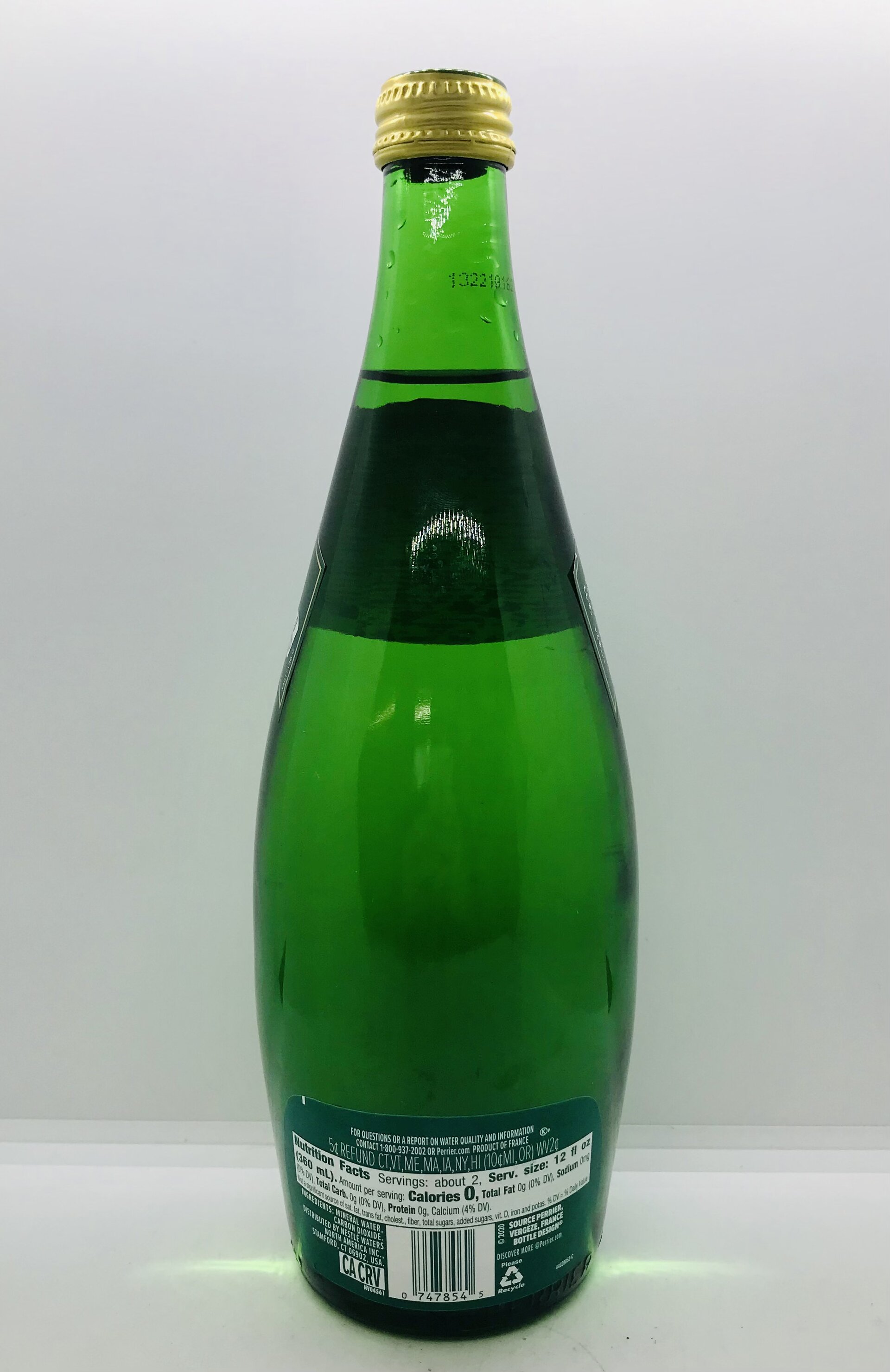 Perrier Carbonated Mineral Water 750mL. - Gala Apple International
